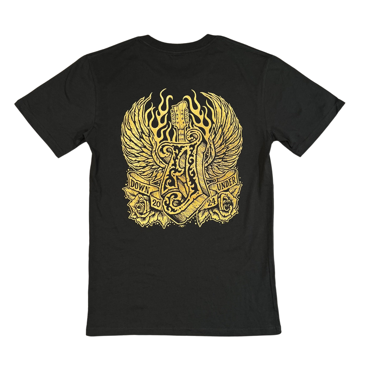Alain Johannes "Gold" T-Shirt – Imprint Merch