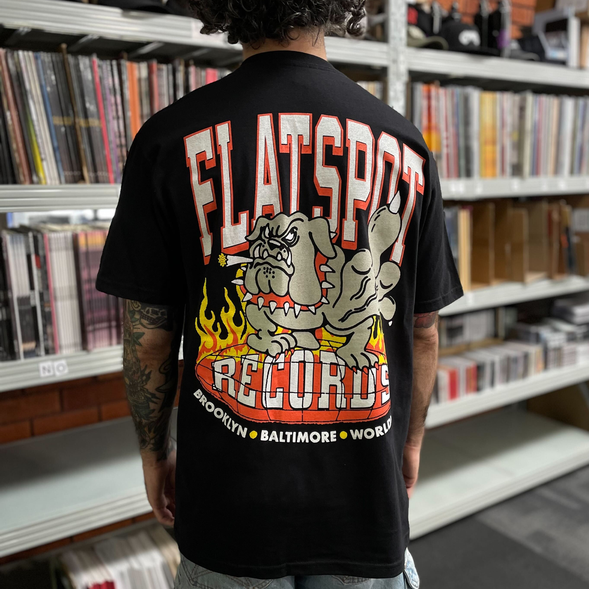 Flatspot Records "Dog" T-Shirt – Imprint Merch