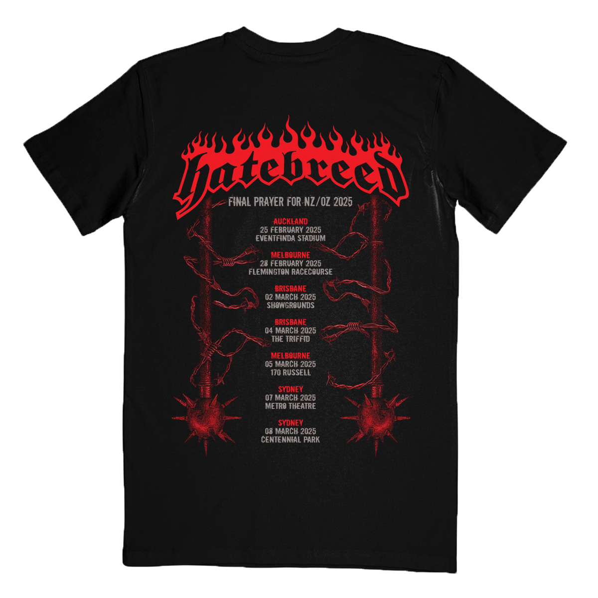 Hatebreed "Final Prayer Tour" T-Shirt – Imprint Merch