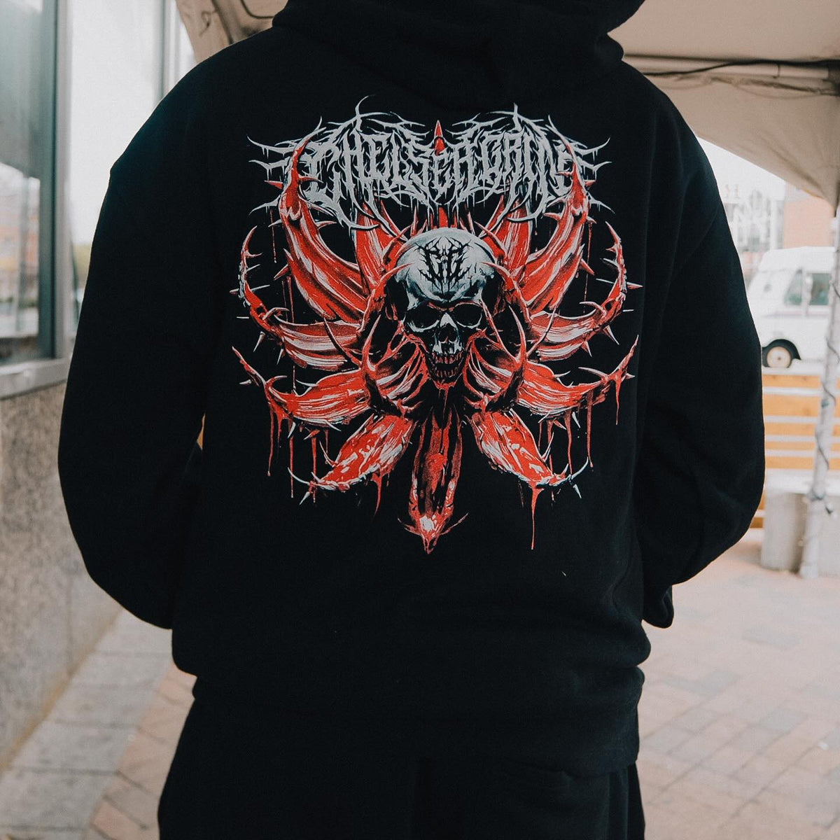 Chelsea Grin "Skull Lotus" Hoodie – Imprint Merch