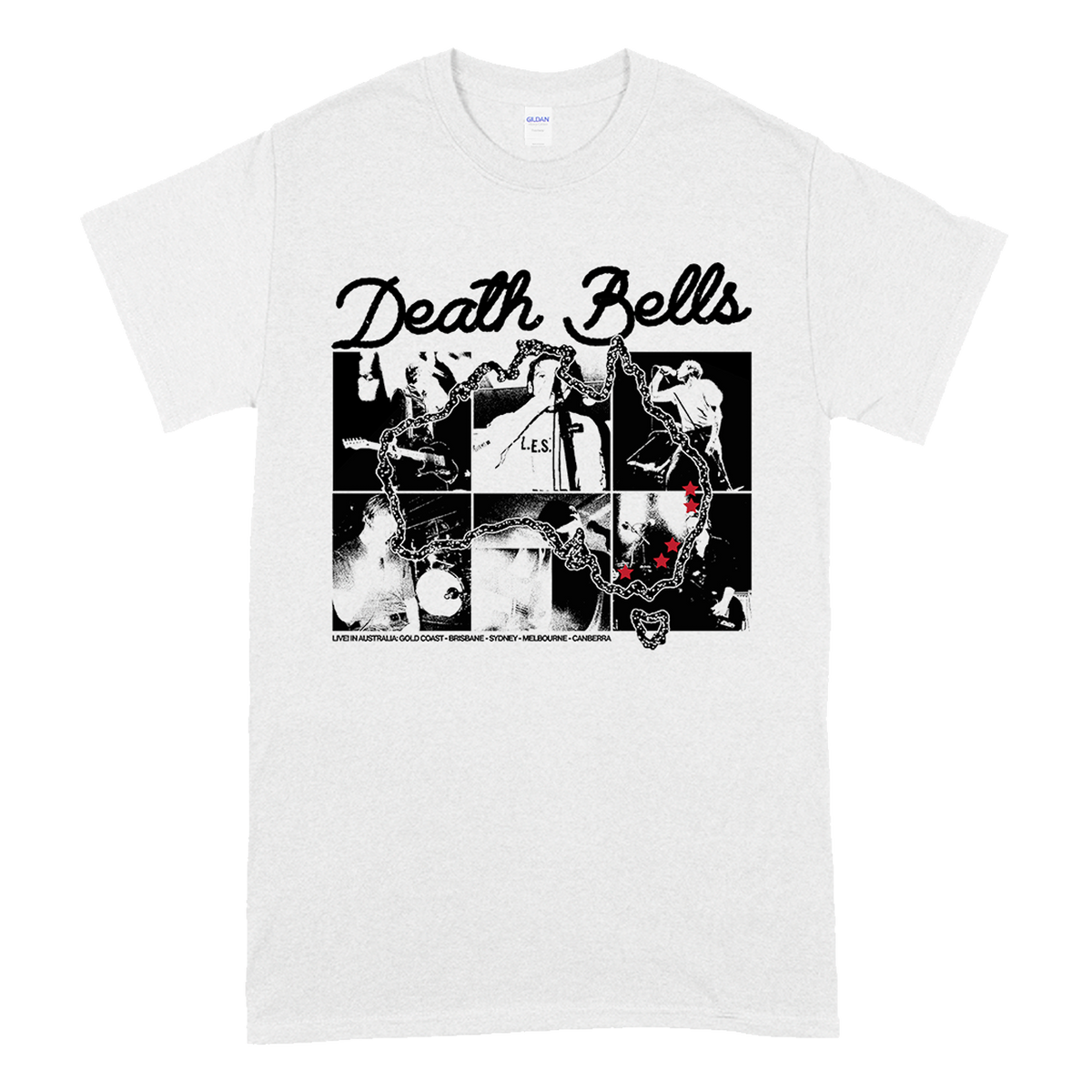 Death Bells Live T Shirt Imprint Merch