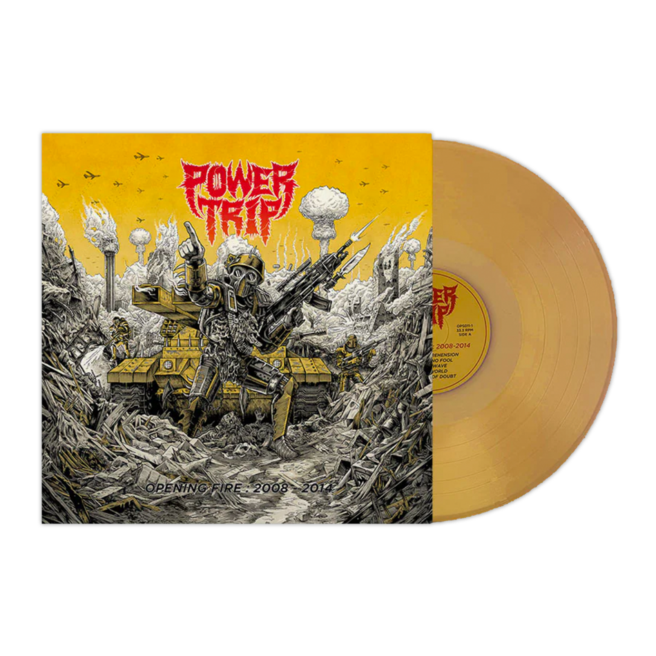 Power Trip Opening Fire 2008 2014 Lp Imprint Merch
