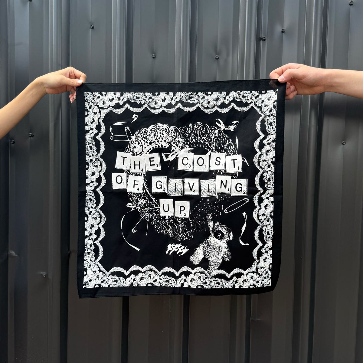 Poppy "Cost Of Giving Up" Bandana – Imprint Merch