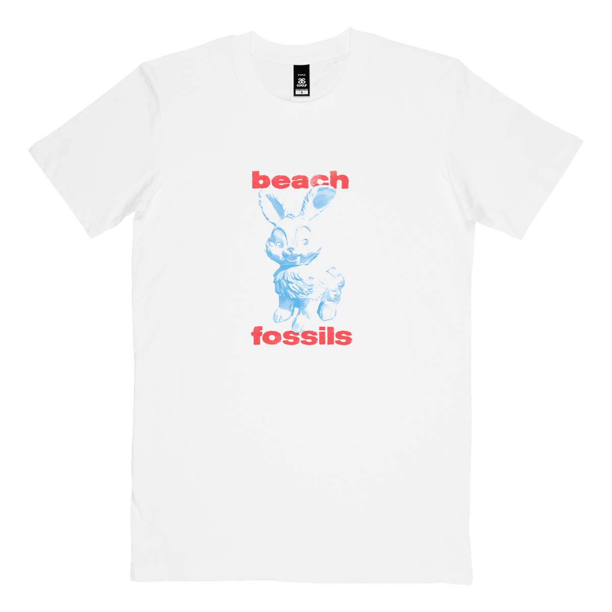 Beach Fossils - "Bunny" (White) T-Shirt – Imprint Merch