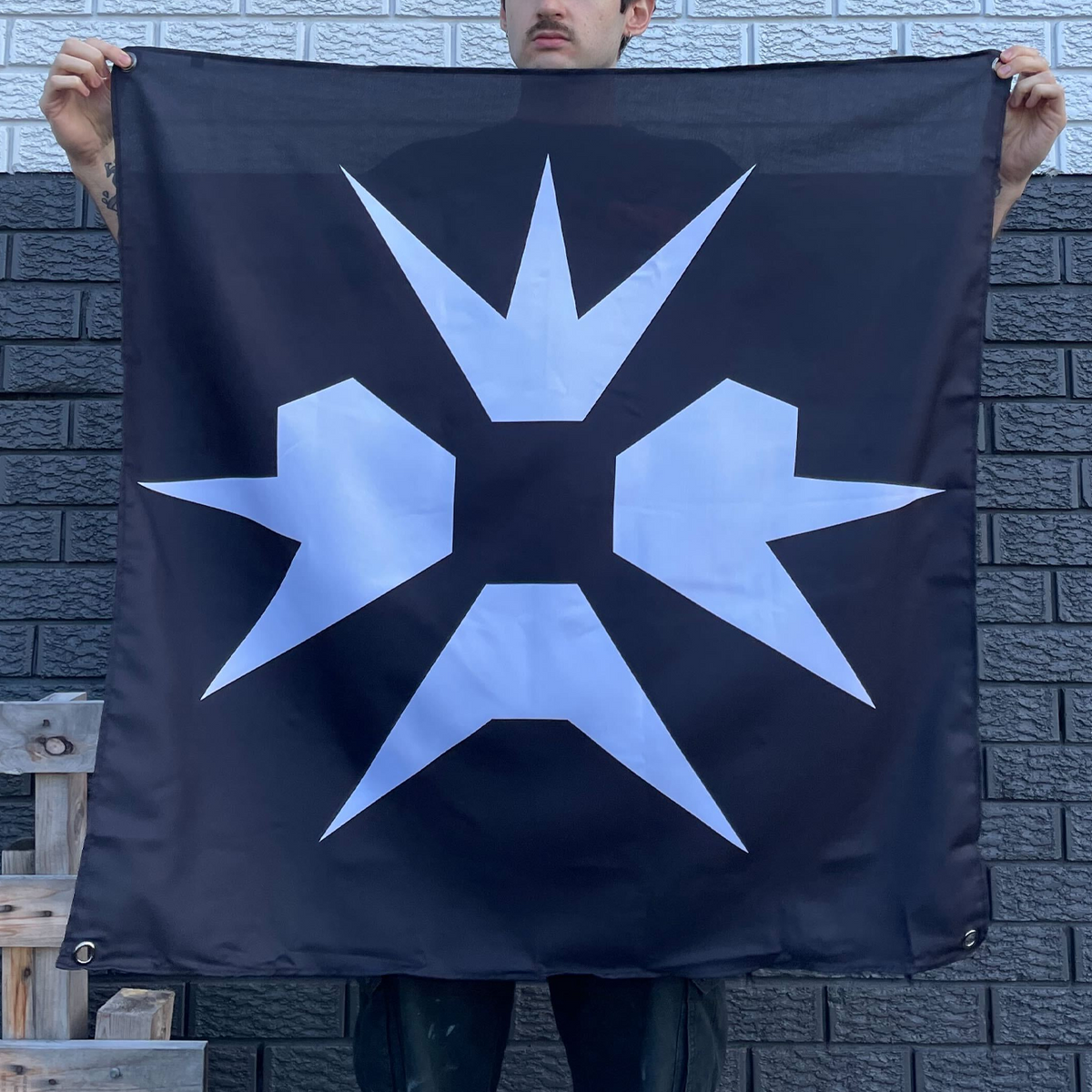ERRA "Burst" Wall Flag – Imprint Merch