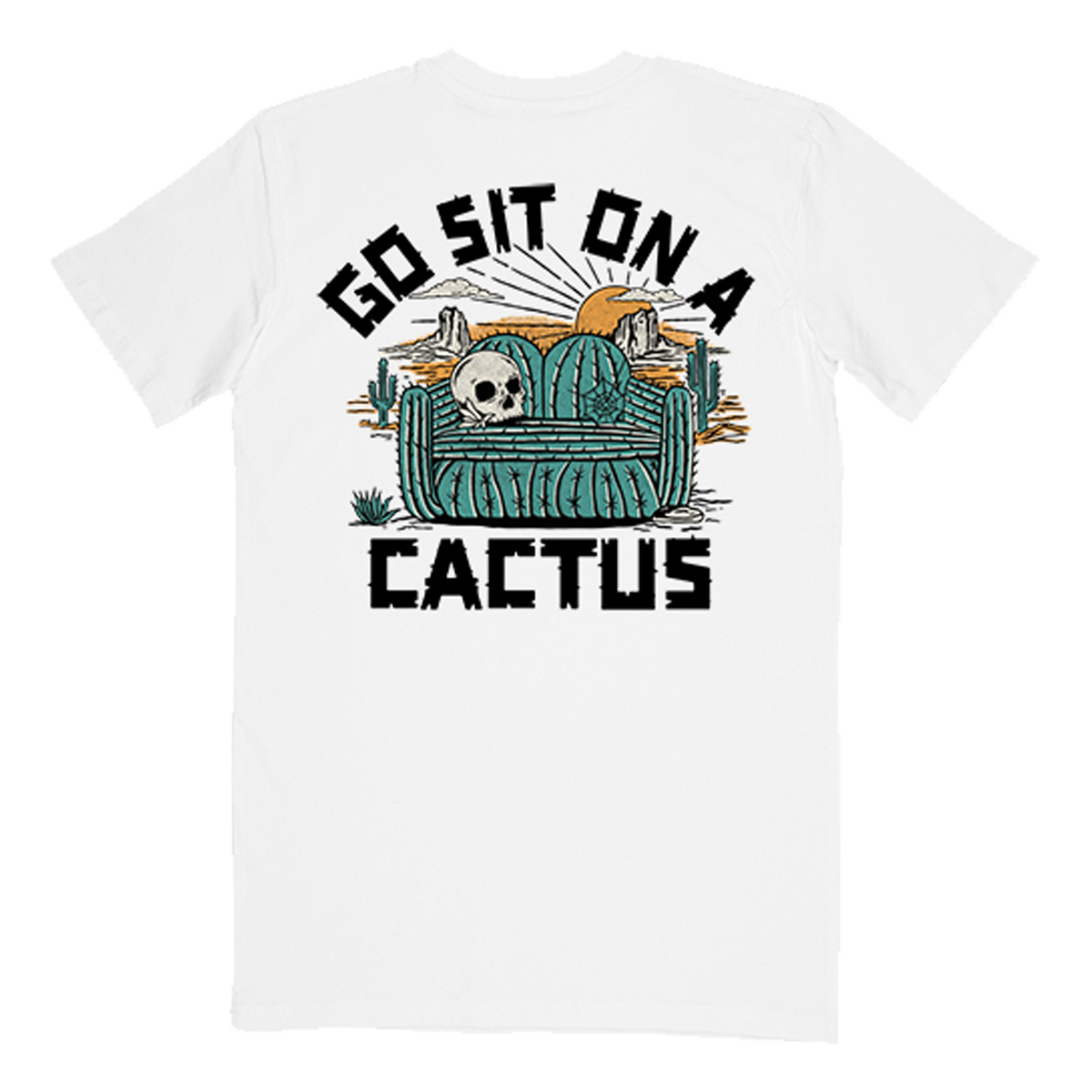 Rachael Fahim - "Go Sit" T-Shirt – Imprint Merch