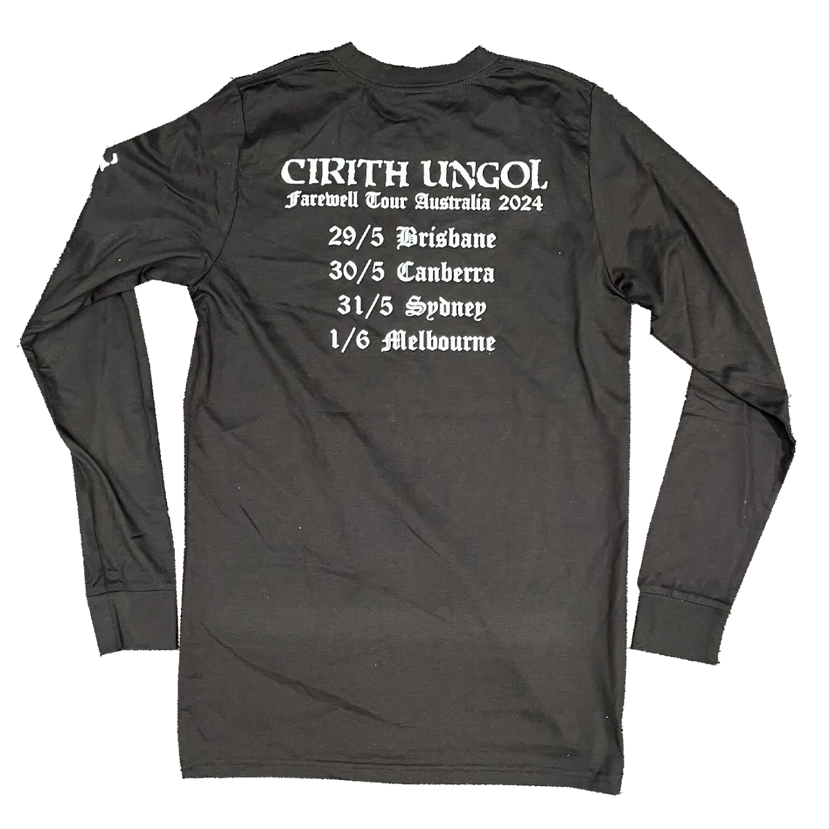 Cirith Ungol "Farewell Australia Tour" Longsleeve – Imprint Merch