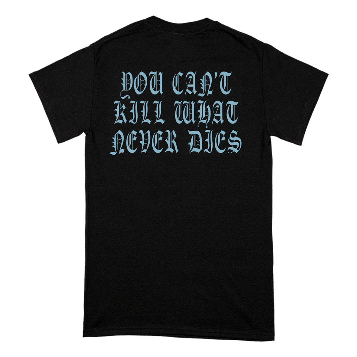 Never Ending Game - "Blue Fire Logo" T-Shirt – Imprint Merch