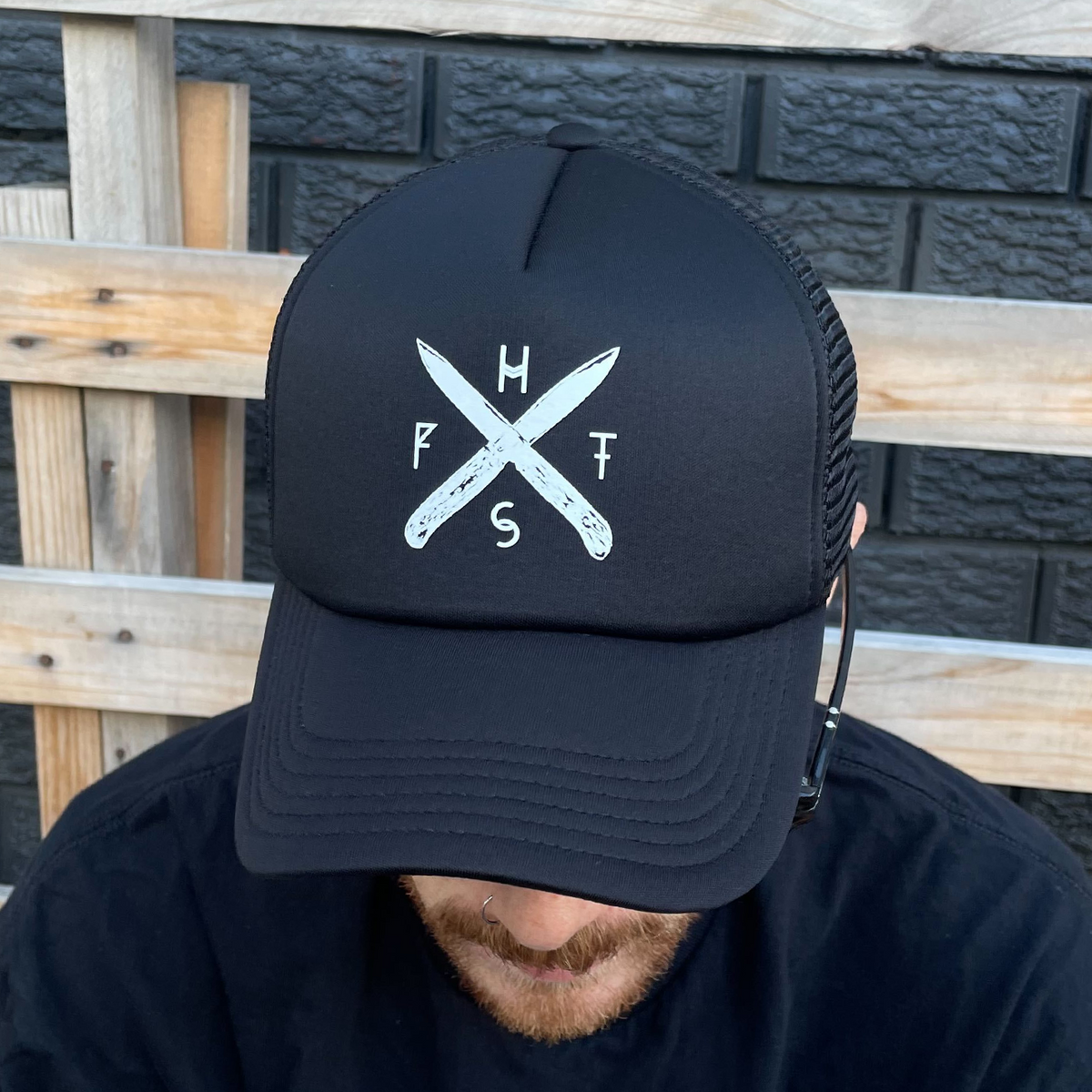 Harakiri For The Sky "Knives" Trucker Hat – Imprint Merch