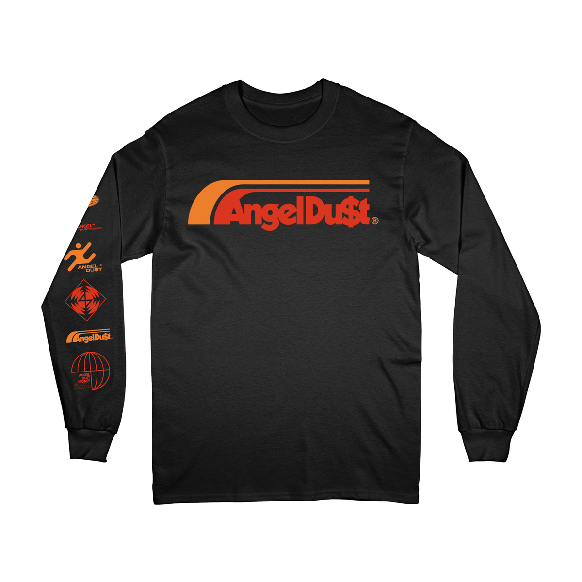 Angel Du$t - "Red Logo" L/S T-Shirt – Imprint Merch
