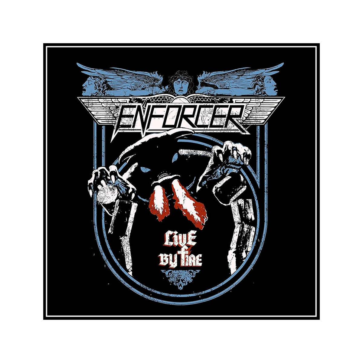 Enforcer "Live By Fire" CD – Imprint Merch