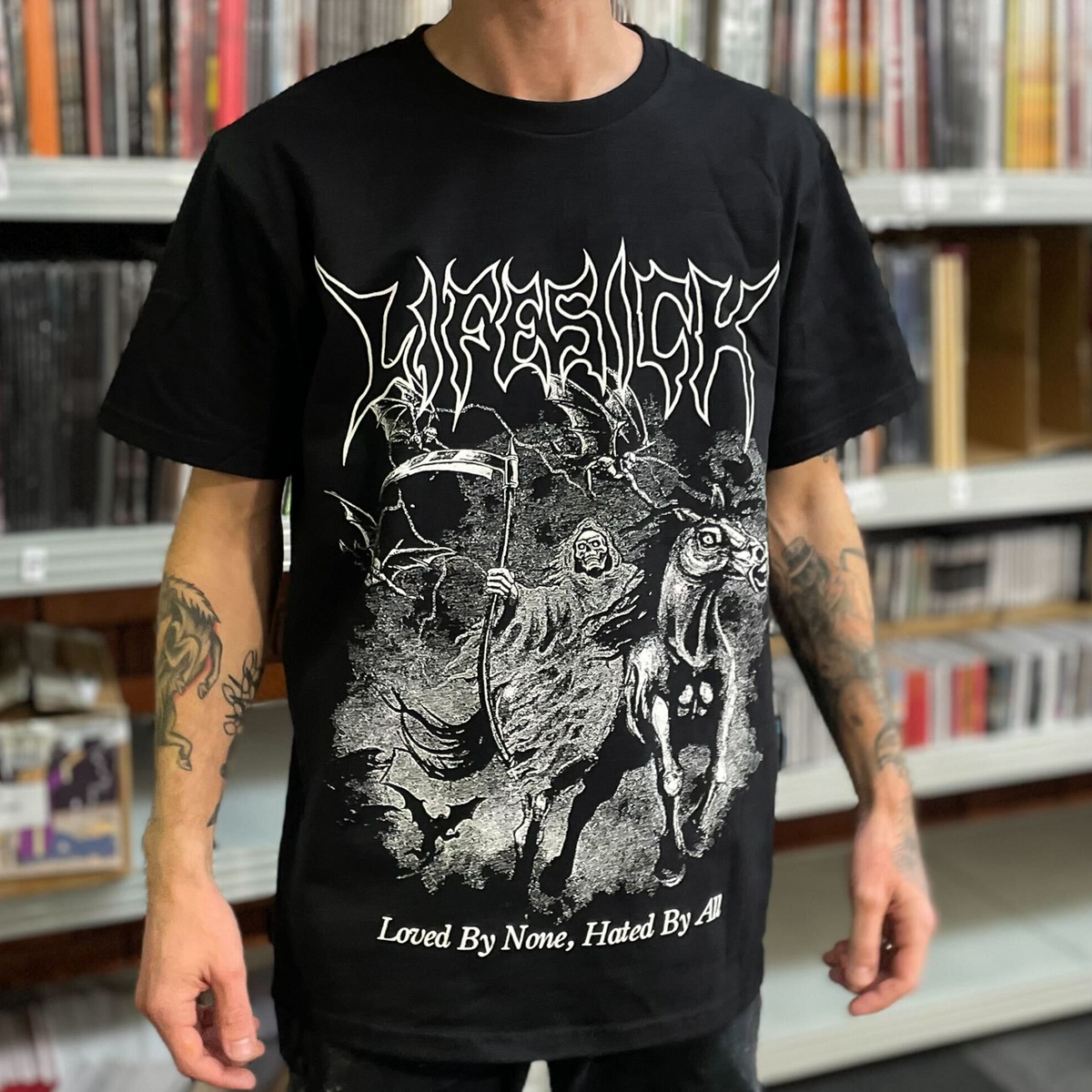 Lifesick "Reaper" T-Shirt – Imprint Merch