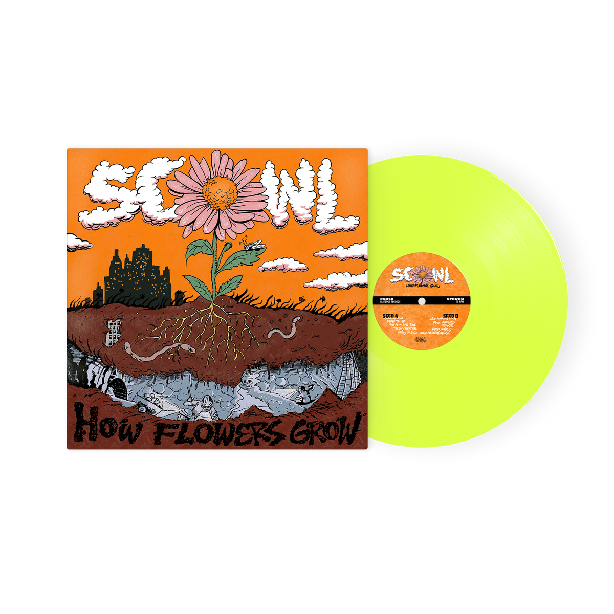 Scowl - "How Flowers Grow" LP – Imprint Merch