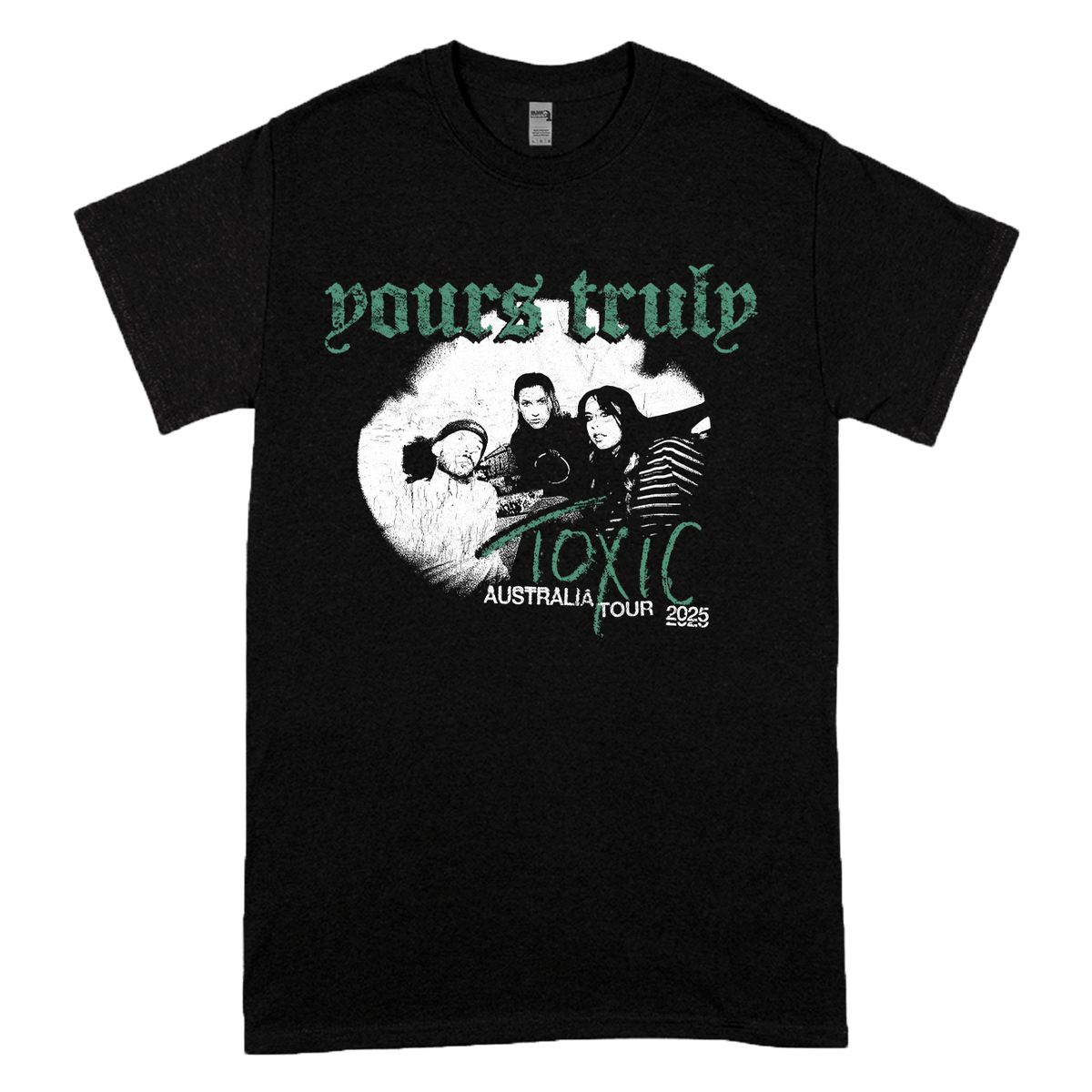 Yours Truly "Toxic 2025" Tour T-Shirt – Imprint Merch