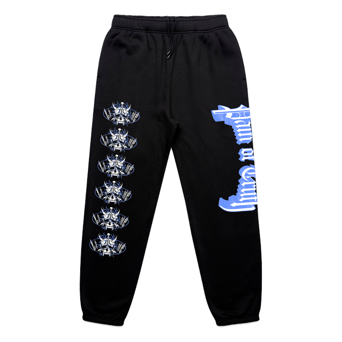 Pain Of Truth "Blue Logo" Sweatpants – Imprint Merch