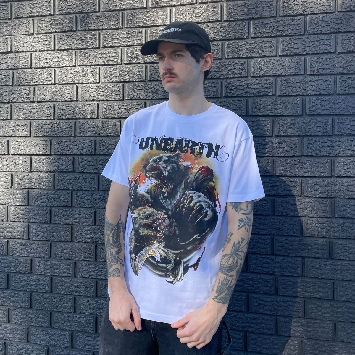 Unearth - "My Will Be Done" T-Shirt (White) – Imprint Merch