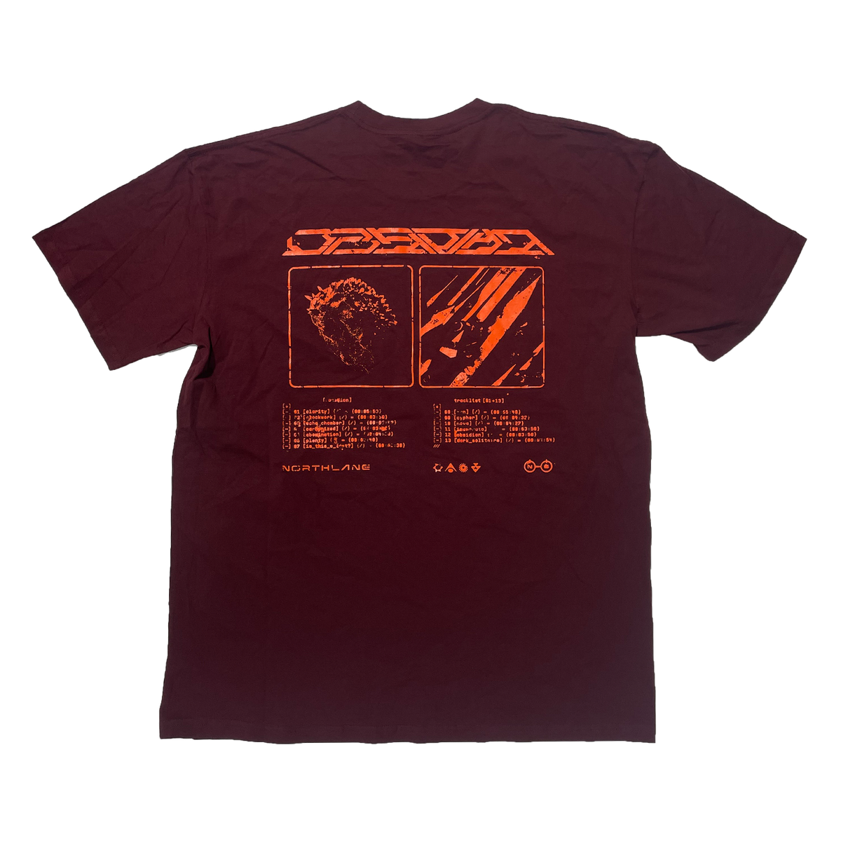 Northlane "Tracklist" T-Shirt – Imprint Merch